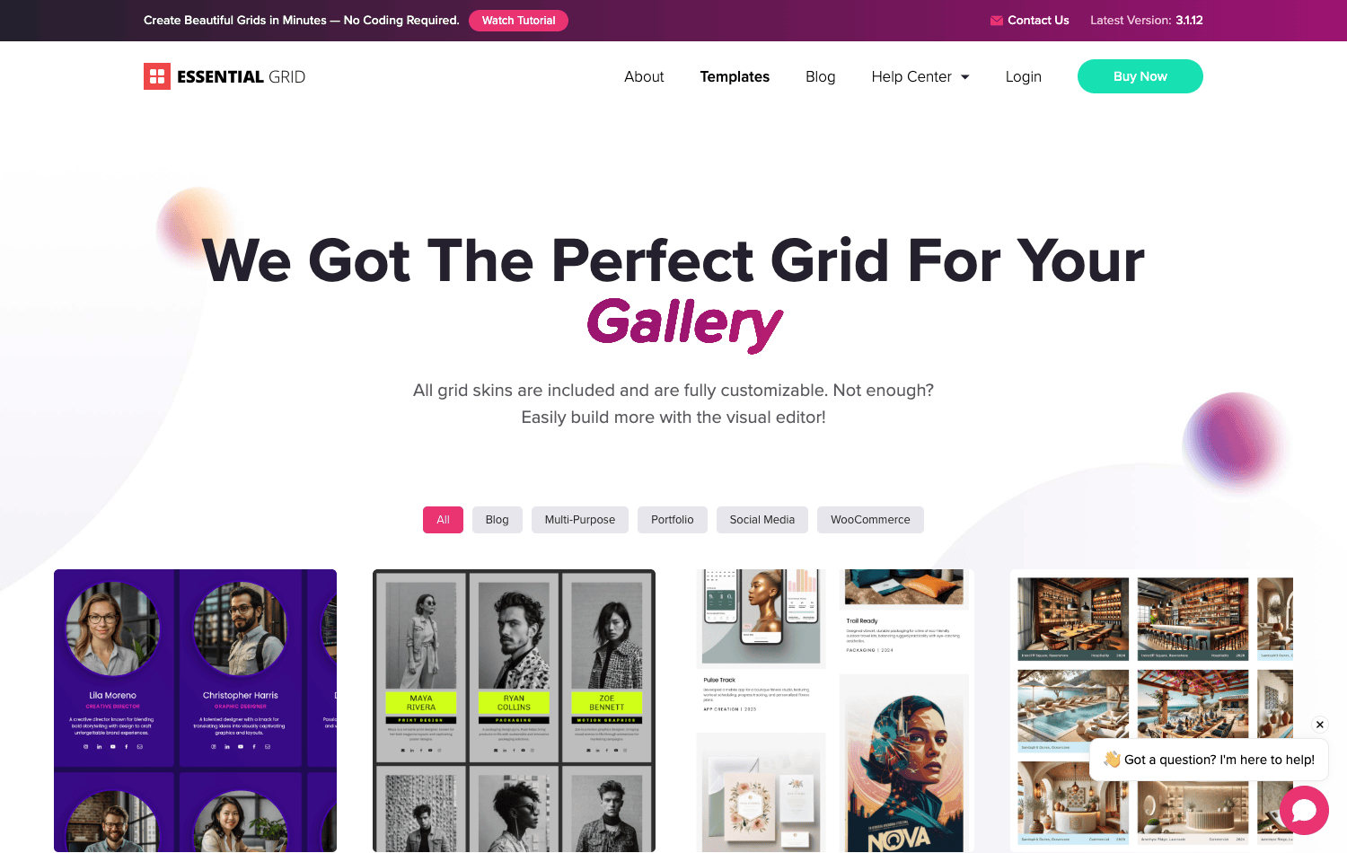 Essential Grid: Build WordPress Galleries and Grids